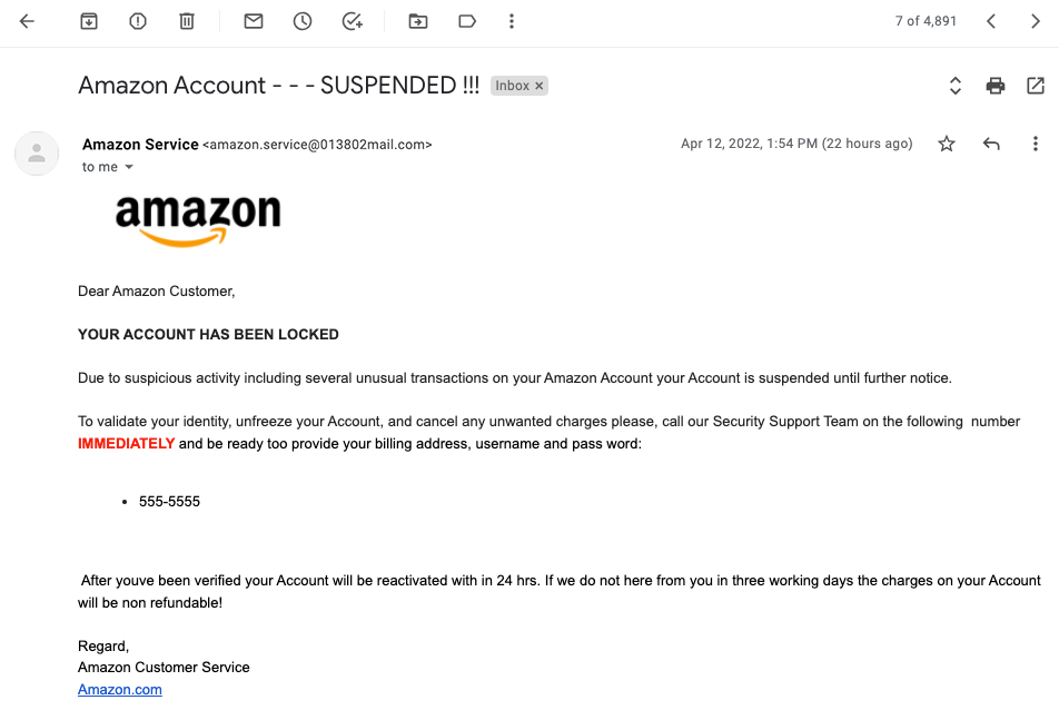 Fraud Alert: Smishing text and Phishing emails - Grand Trunk CU